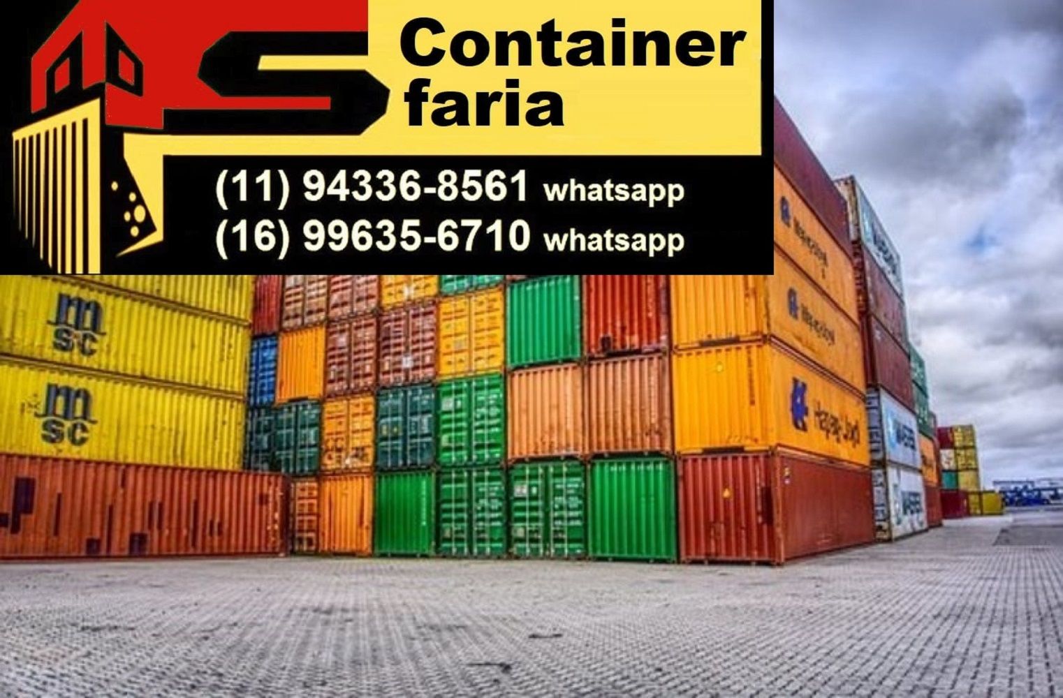 Container Região Marília | 40 PÉS container